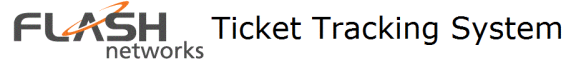 Log in - Flash Networks Ticket Tracking System